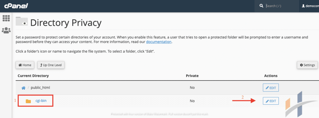 Using Cpanel Directory Privacy Password To Protect Files And Directories