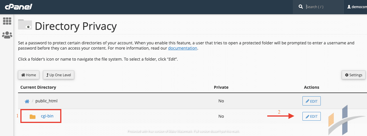 Using Cpanel Directory Privacy Password To Protect Files And Directories