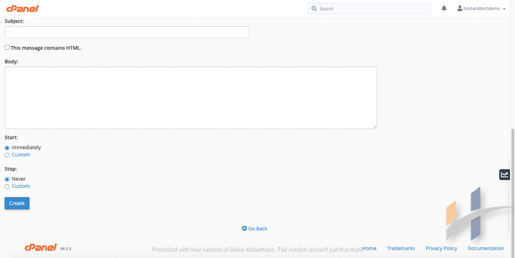 Email Autoresponders Creating And How To Edit and Remove It In cPanel