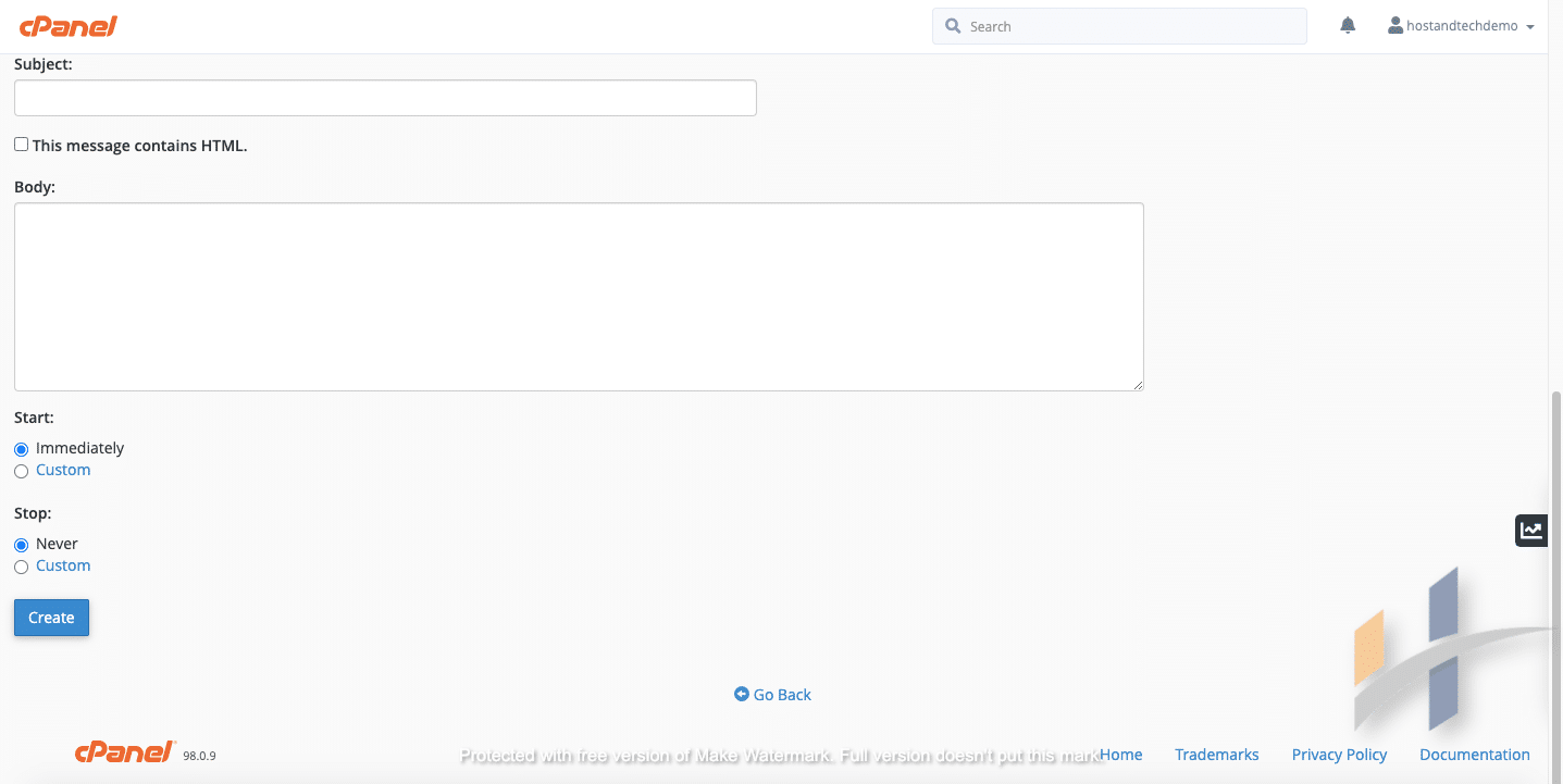 Email Autoresponders Creating And How To Edit and Remove It In cPanel