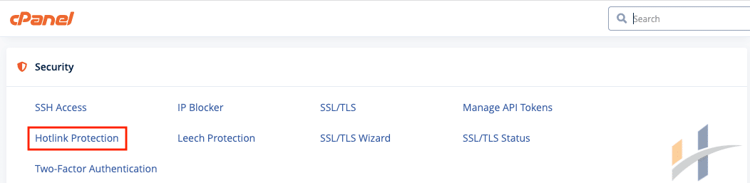 cPanel Hotlink Protection Allows specific sites to Hotlink to your site