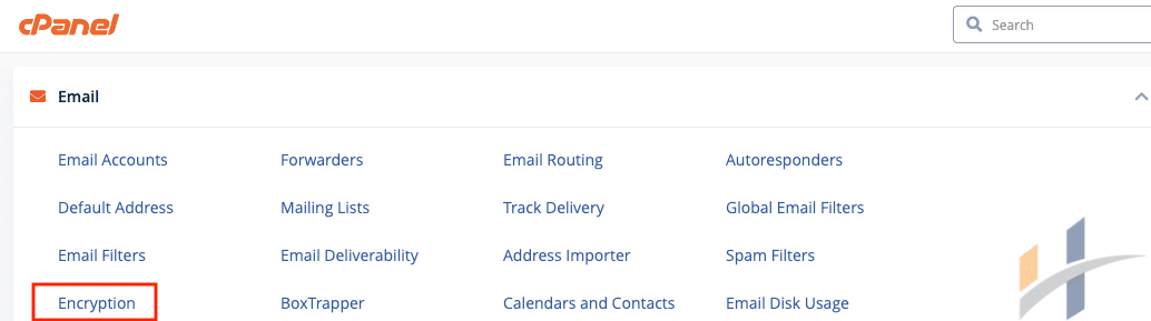 Create And Import GnuPG keys Within cPanel to Manage Email Encryption