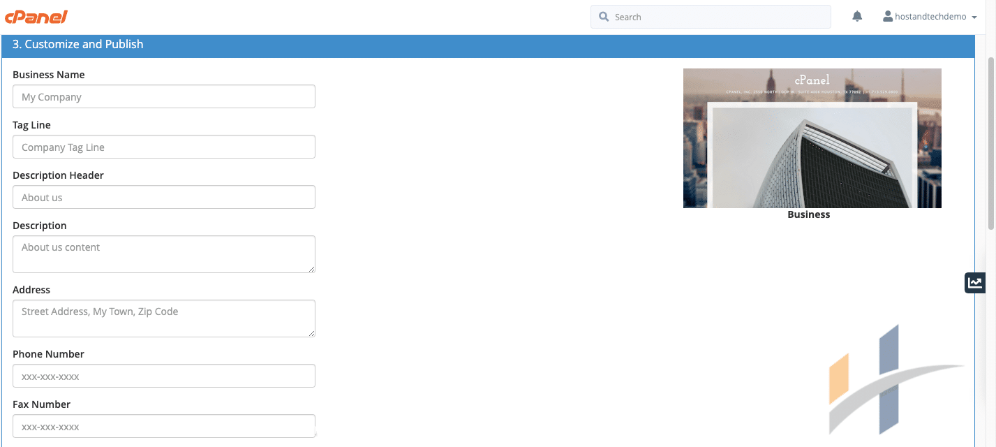 Using Site Publisher within cPanel To Easily Build & Publish Your Website