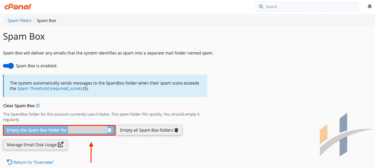Enable/Disable Spam Box Within cPanel & What is Spam Threshold Score