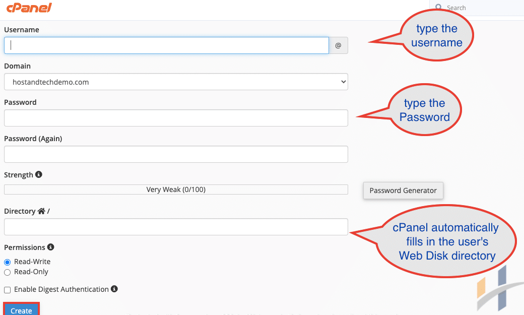 How To Configure Web Disk Accounts In Cpanel To Access Your Web Files